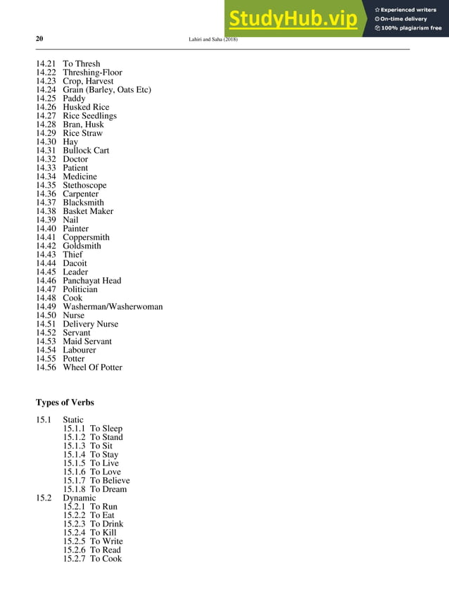 A Questionnaire Developed For Conducting Fieldwork On Endangered And ...