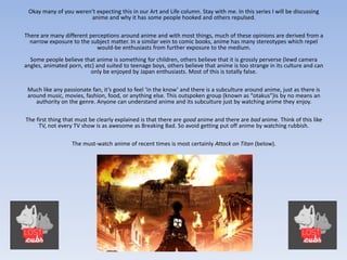 A question of anime | PPT