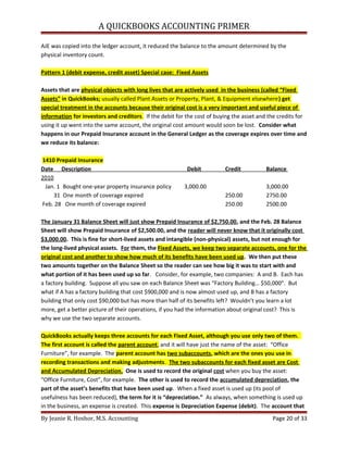 A quickbooks accounting primer | PDF