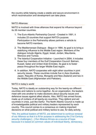 A quick glance of NATO | PDF