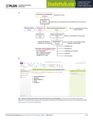 A Quick Guide For Using Microsoft OneNote As An Electronic Laboratory ...