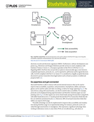 A Quick Guide For Using Microsoft OneNote As An Electronic Laboratory ...