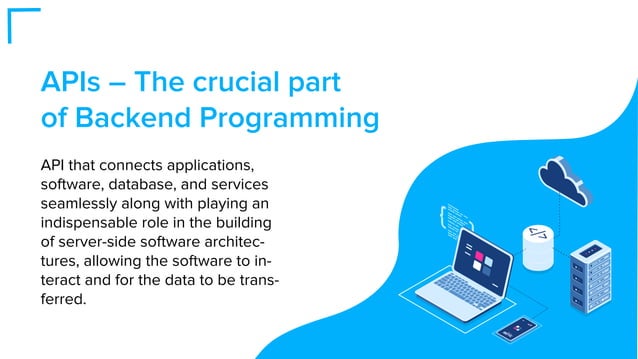 A quick guide on Mobile App Backend development | PPT