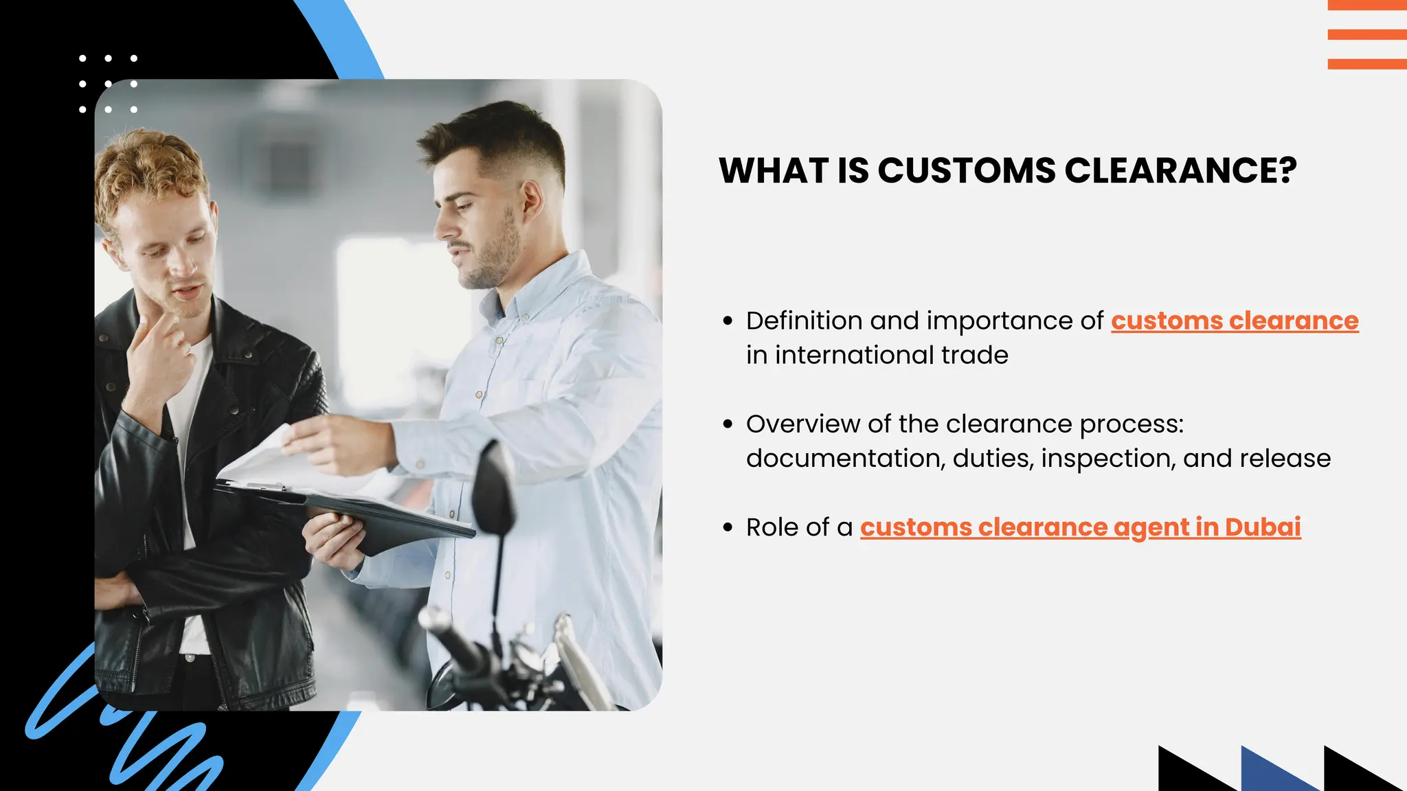 A Quick Guide to Customs Clearance | Sag Logistic | PPT