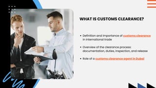 A Quick Guide to Customs Clearance | Sag Logistic | PPT