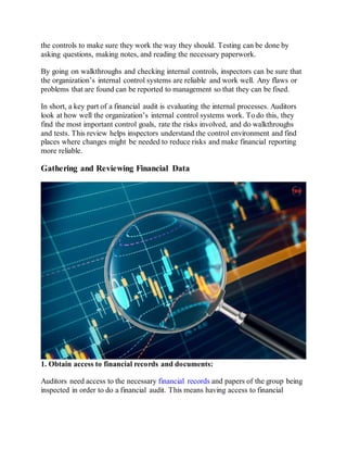 7 Steps to Conducting a Financial Audit | The Enterprise World | PDF