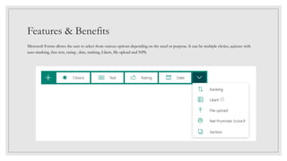 A Quick Guide to Microsoft Forms | PPTX