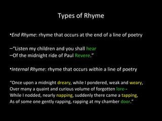 A Quick Guide to Poetry | PPTX