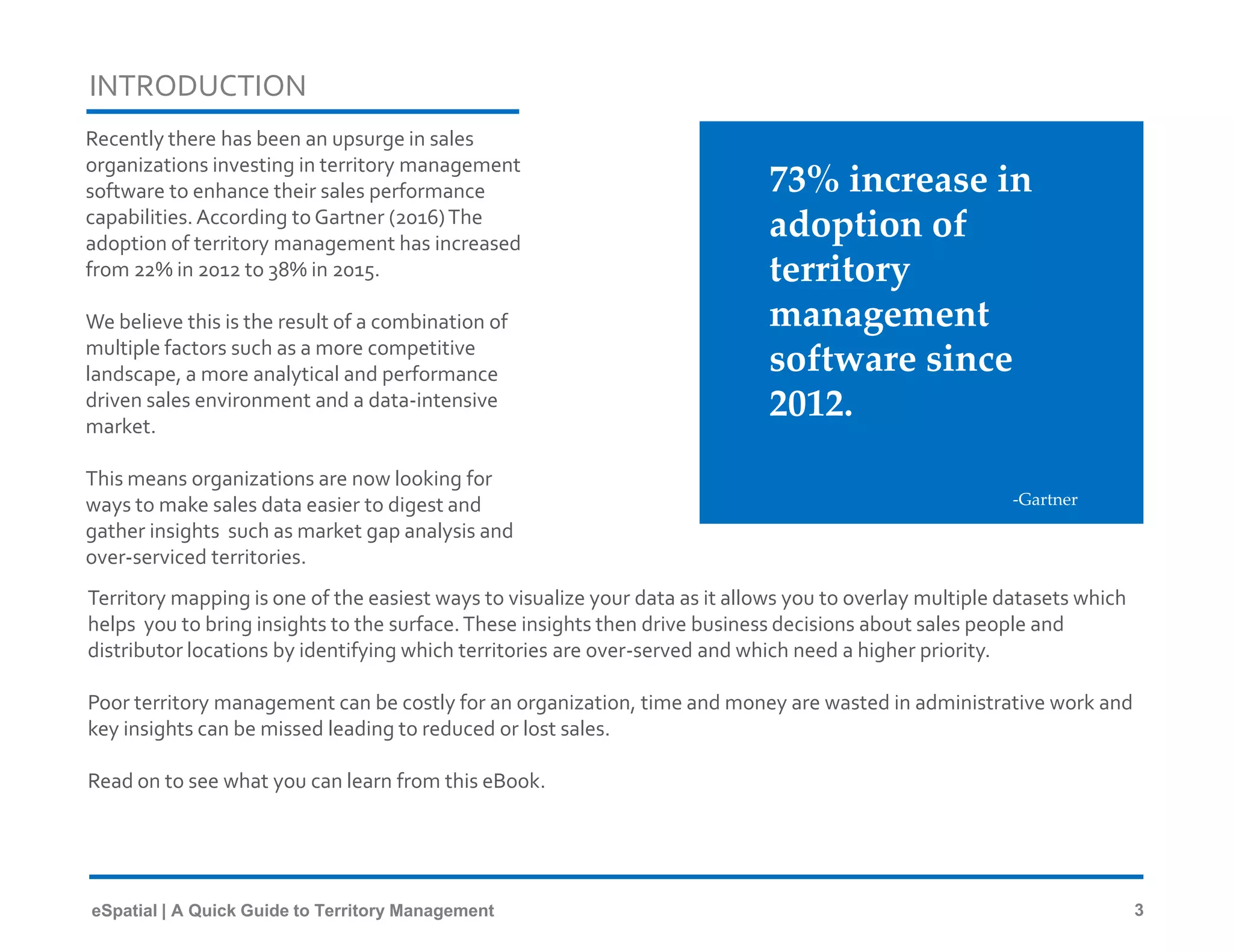 A Quick Guide to Sales Territory Management by eSpatial | PDF