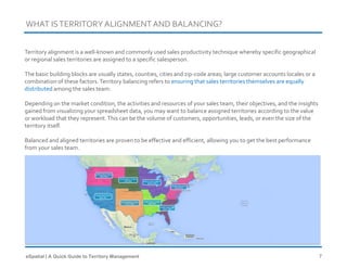 A Quick Guide to Sales Territory Management by eSpatial | PDF