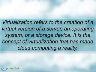 A quick guide to virtualization | PPTX