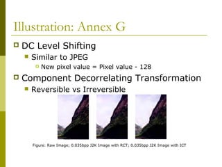 A quick illustration of jpeg 2000 | PPT