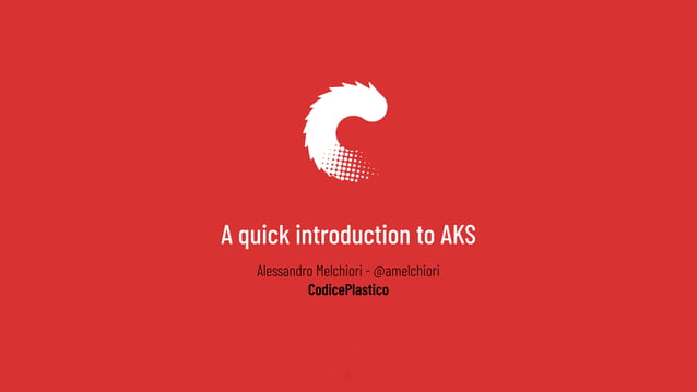 A quick introduction to AKS | PDF | Technology & Computing