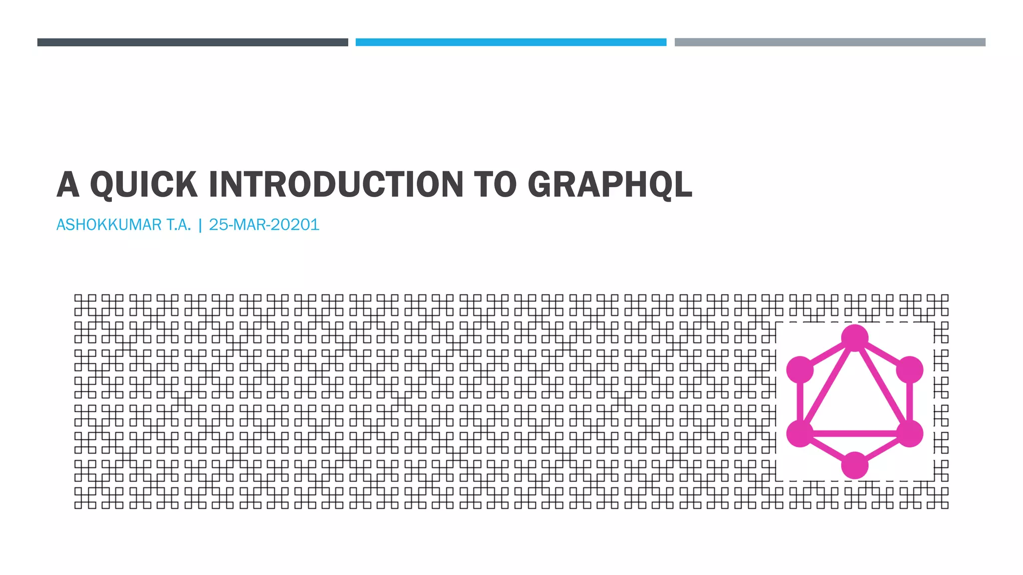 A Quick Introduction To Graphql Pdf Databases Computer Software