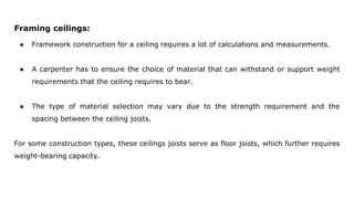 A quick look into the skills and framing techniques required for ...