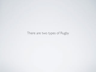 A Quick Overview of Rugby - Tom Cannavo | PDF