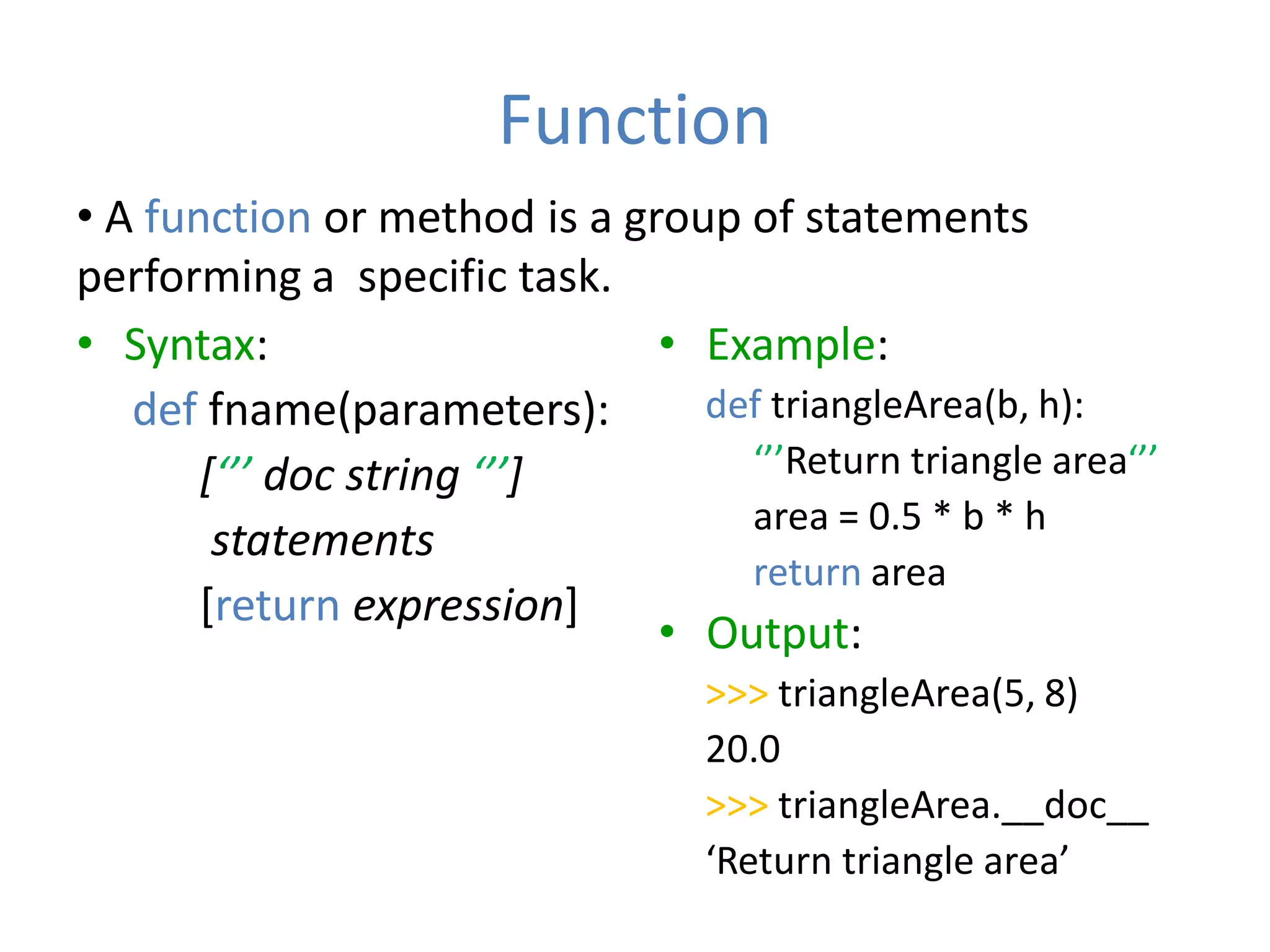 A quick python_tour | PDF