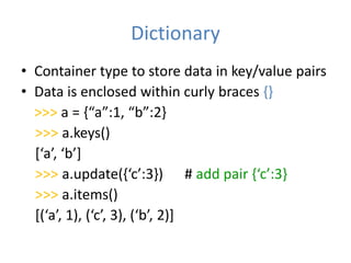 A quick python_tour | PDF