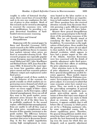 A Quick Refresher Course Macroeconomics | PDF