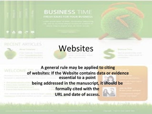 A quick style guide on asa format | PPT