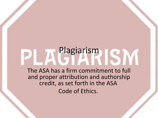 A quick style guide on asa format | PPT