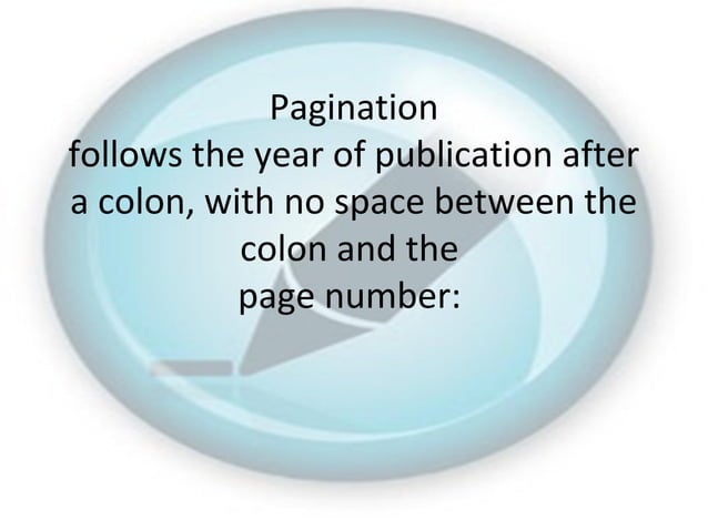 A quick style guide on asa format | PPT