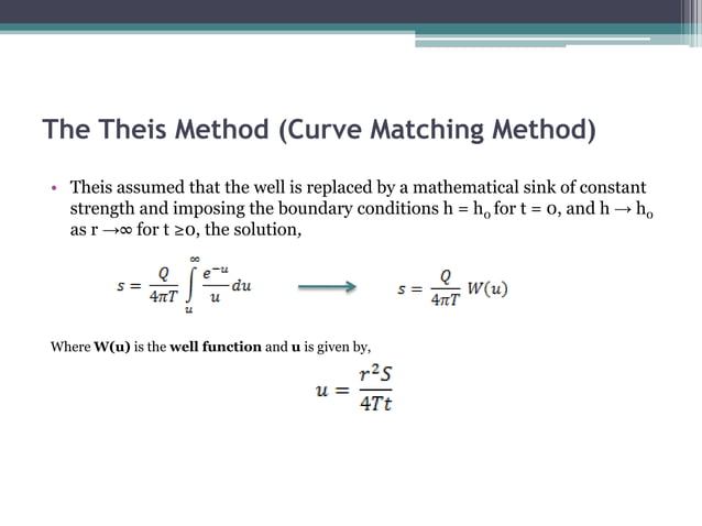 Non equilibrium equation for unsteady radial flow | PPTX | Physics ...
