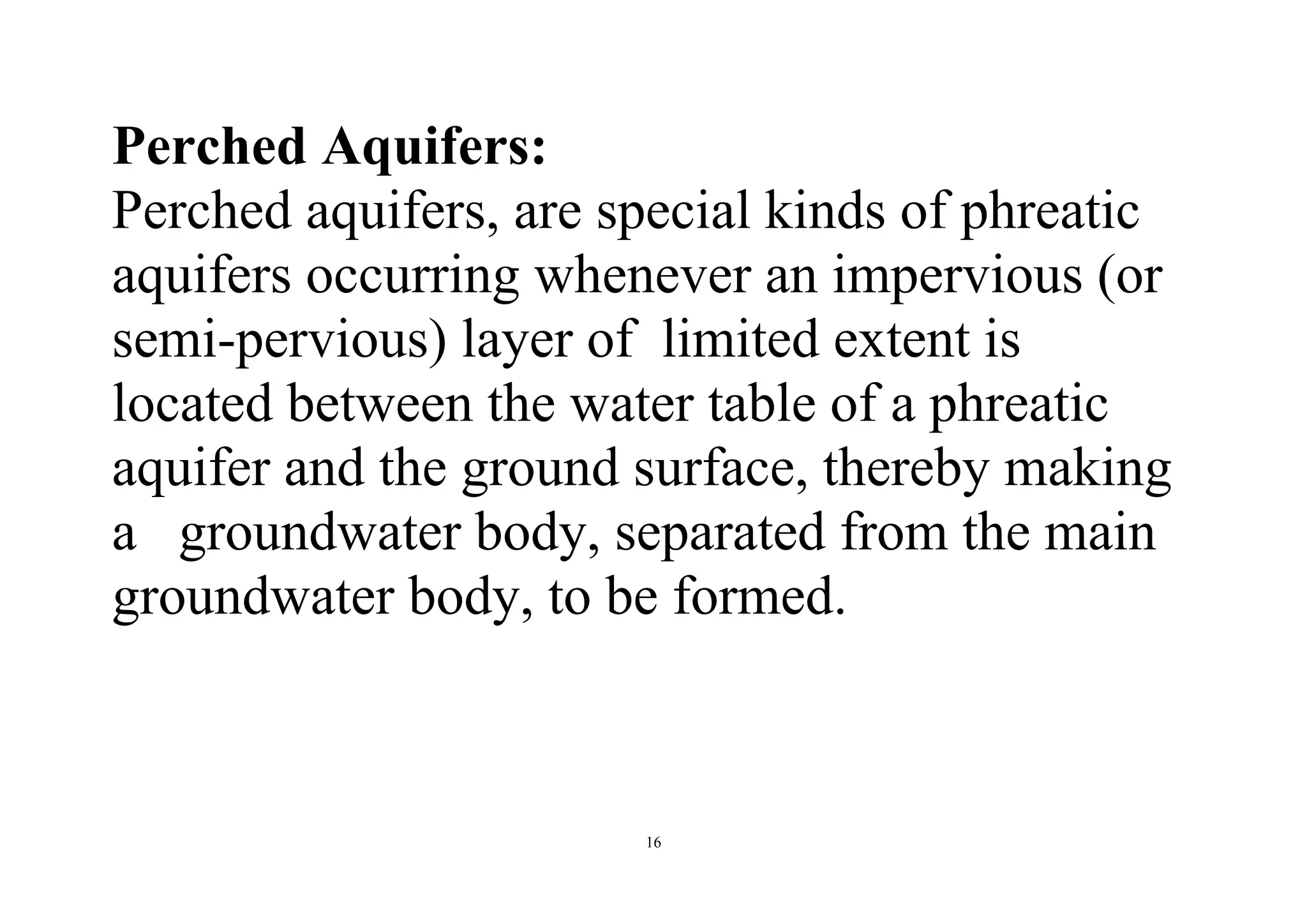 Aquifer types | PDF