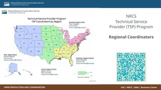 USDA-NRCS Technical Service Provider (TSP) Program: An Overview of Processes and Considerations ...