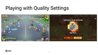 Optimizing Unity games for mobile devices | PPT
