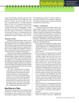 A Quot How-To Quot Guide For The Education Thesis Dissertation Process ...