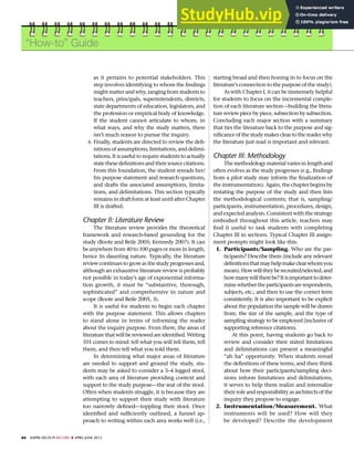 A Quot How-To Quot Guide For The Education Thesis Dissertation Process. | PDF | Postgraduate ...