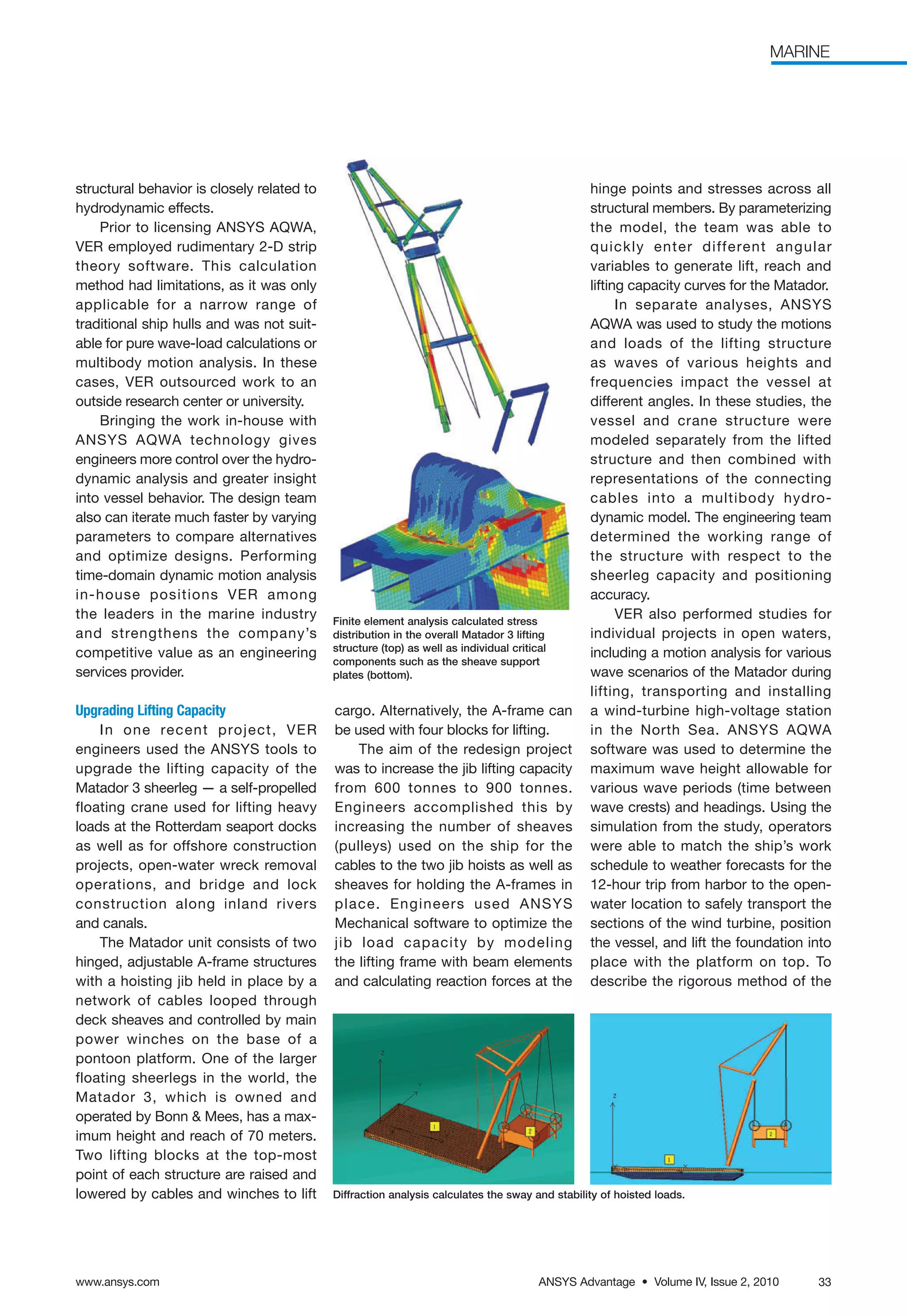 Ship-Shape Simulation - ANSYS AQWA | PDF