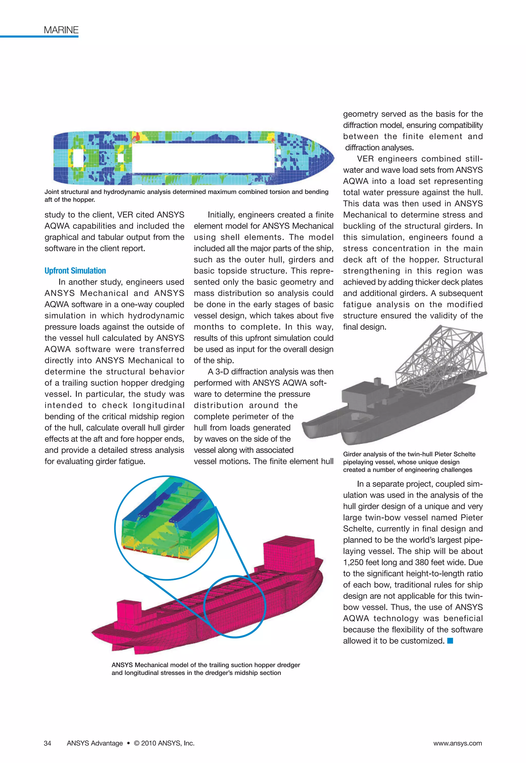 Ship-Shape Simulation - ANSYS AQWA | PDF