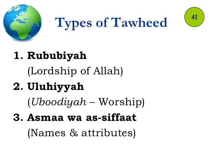 Aq workshop l01 - intro & tawheed