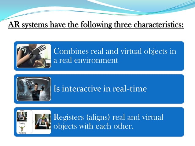 Augmented Reality & Applications | PPTX