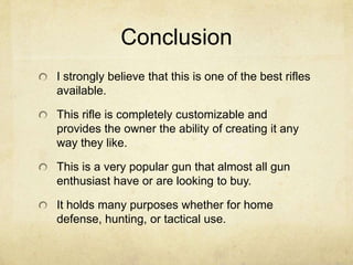 Ar 15 presentation | PPTX