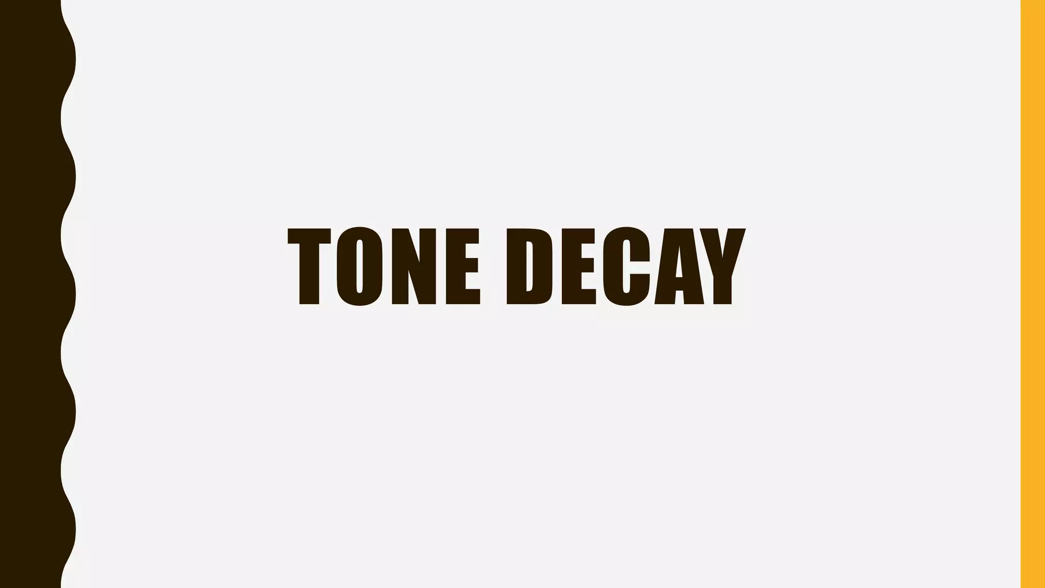 Acoustic Reflex (AR) and Tone decay (TDT) | PPTX