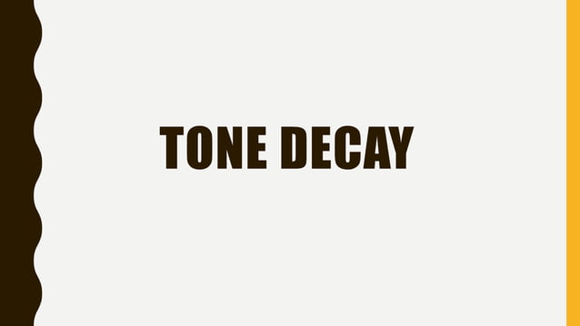 Acoustic Reflex (AR) and Tone decay (TDT) | PPTX