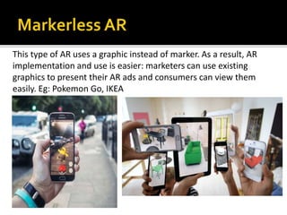 Augmented reality advertising | PPTX