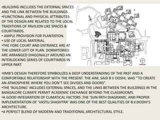 B.V..DOSHI'S WORKS | PPTX