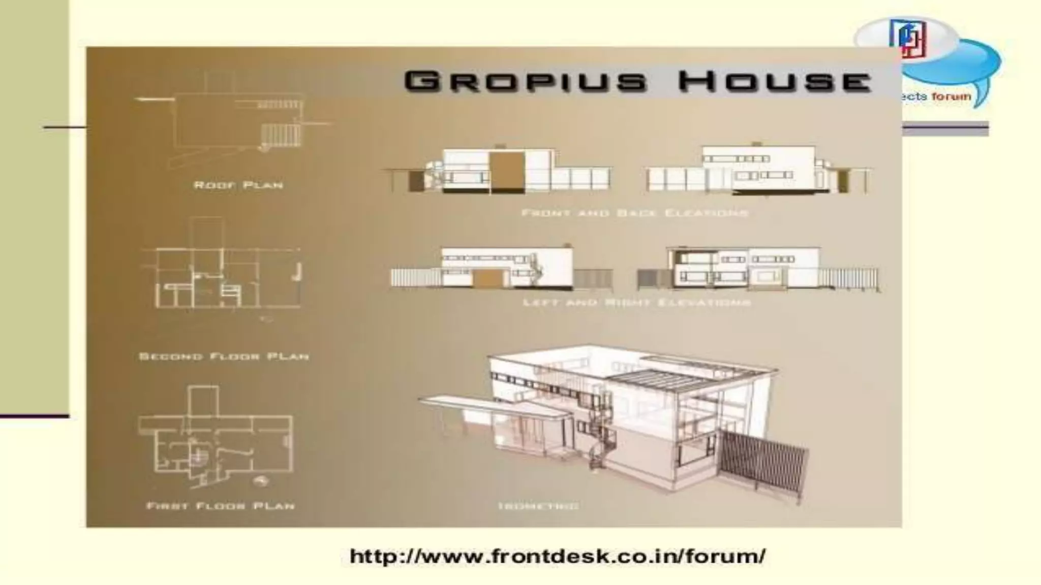 Ar. walter gropius | PPTX