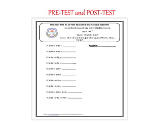 Action Research on Math Integers chapter Grade 7 | PPT