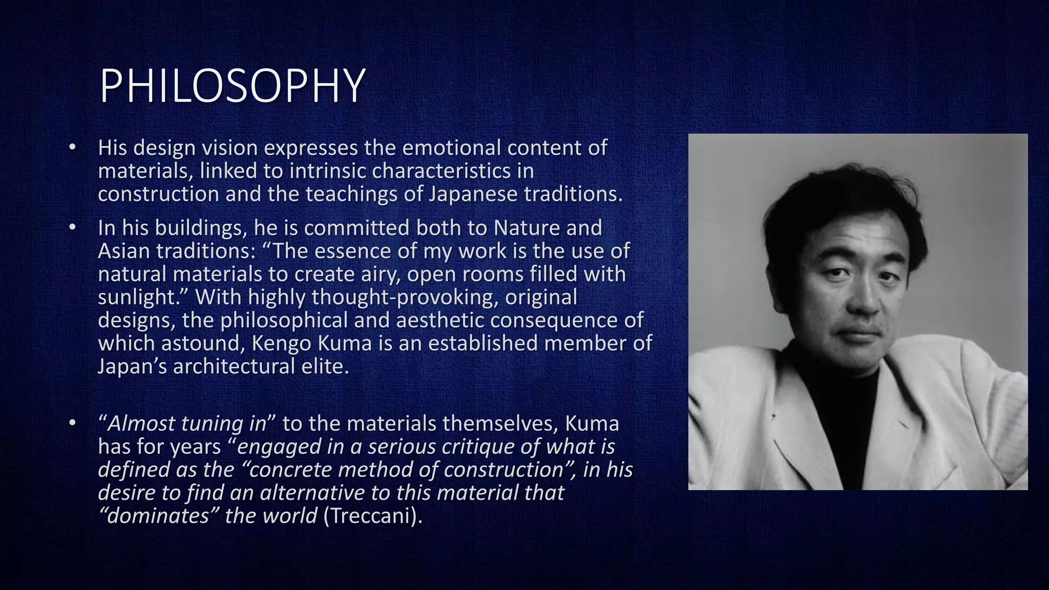 Ar. kengo kuma | PPTX