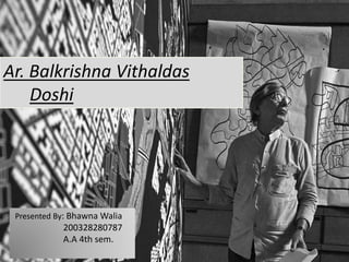 Ar.-B.V. DOSHI.ppt