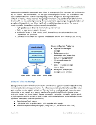 Content Centric Applications | PDF