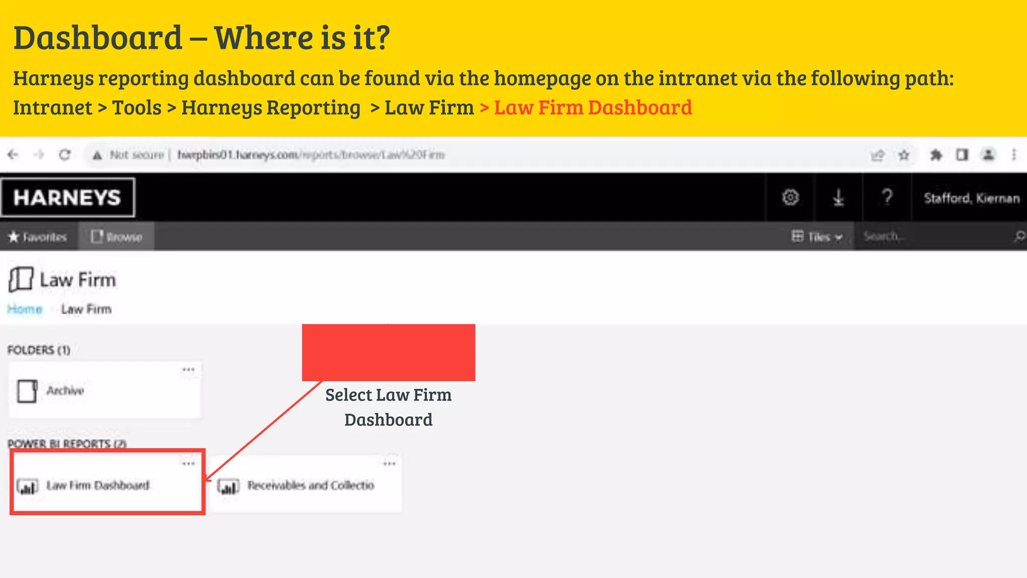 AR - Dashboard video | PPT