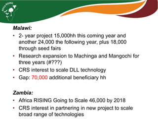 Achieving Africa RISING's vision of success in East and Southern Africa | PPTX