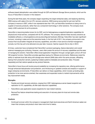 Magic Quadrant For Enterprise Backup/Recovery Software | PDF