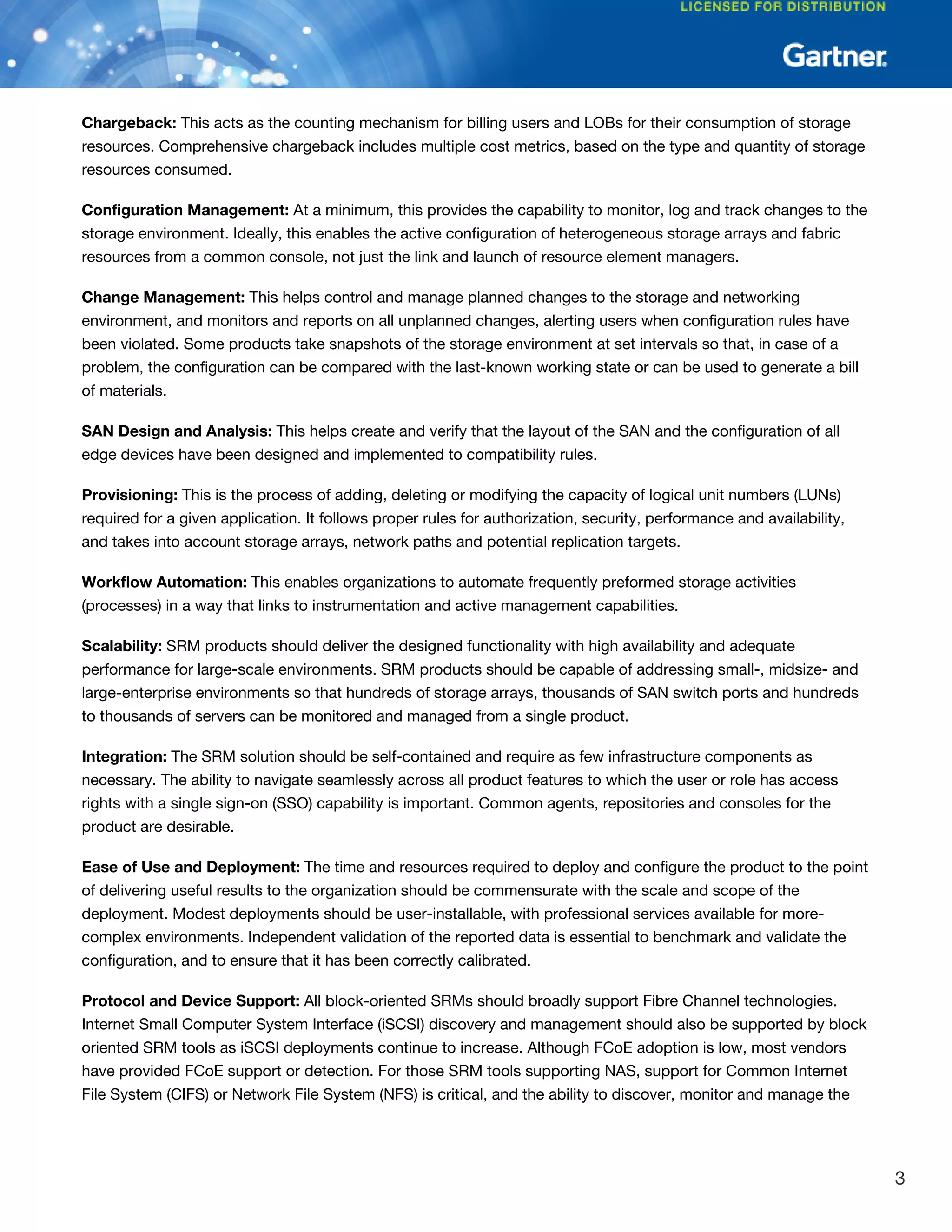 Magic Quadrant for Storage Resource Management and SAN Management Software | PDF